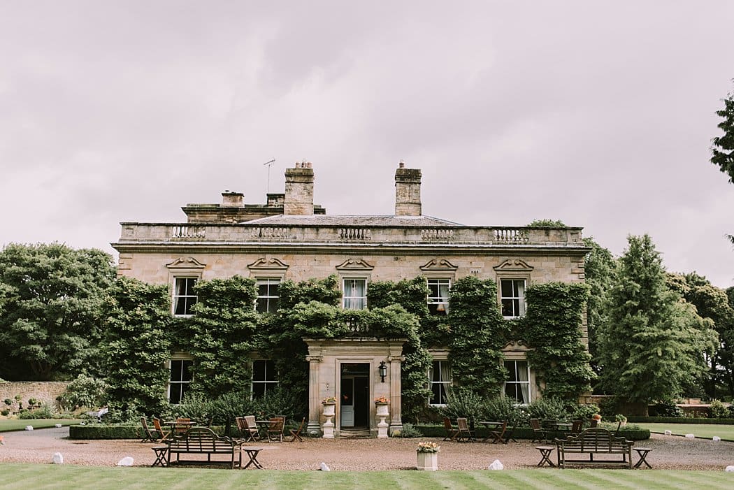 English Country Wedding at Eshott Hall - Laura & Ethan