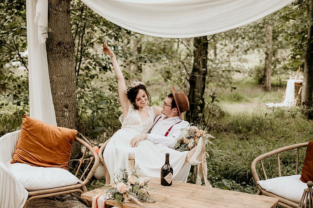Earthy, Boho Wedding Inspiration at Browning Bros.