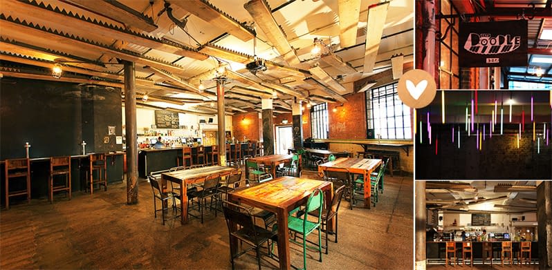 The Doodle Bar & Testbed1 - London Wedding Venue