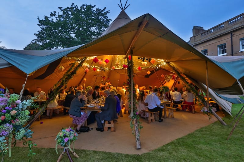 Glam Ibiza Inspired Tipi Wedding - Coco Wedding Venues