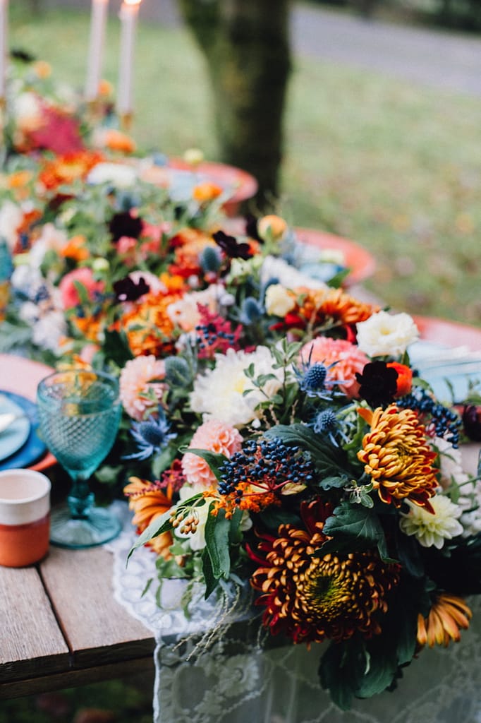 Bohemian Botanical Vibes at The Copse - Wedding Venue in Oxfordshire