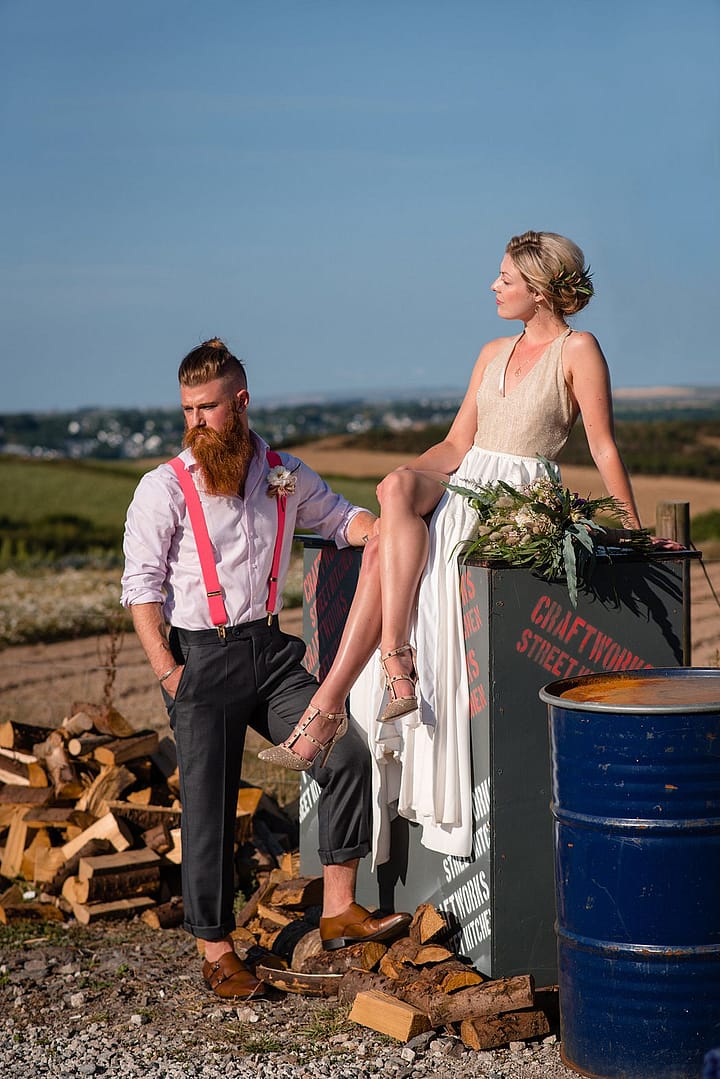A Boho Marquee Venue with Blue Fizz Tents & Events