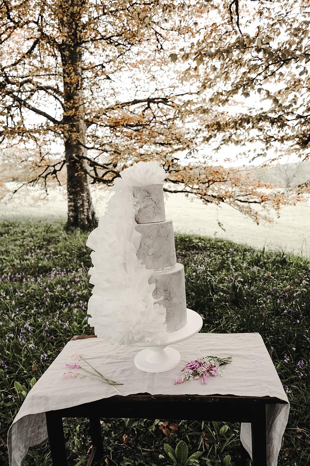 Boconnion in Cornwall | Black Tie Wedding Inspiration with Two Grooms