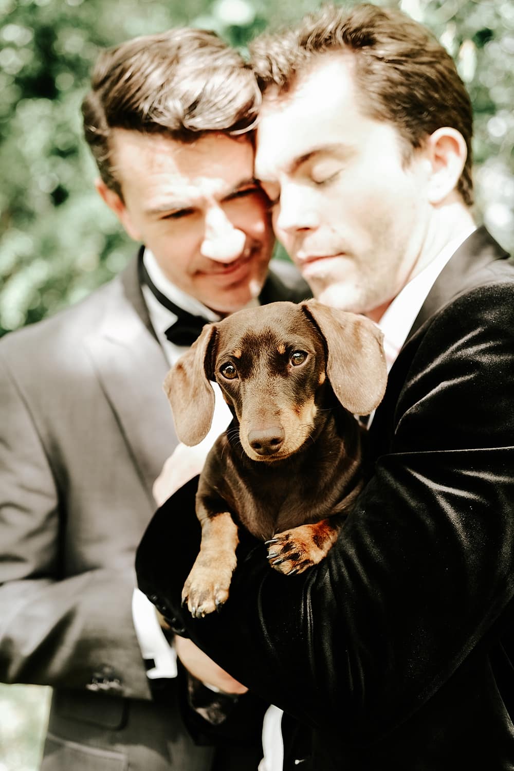 Boconnion in Cornwall | Black Tie Wedding Inspiration with Two Grooms