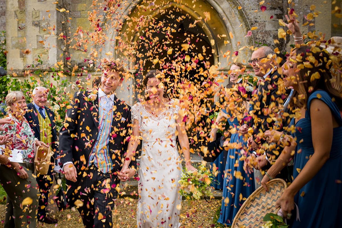 Alice & Adam | A Colourful Bake Barn Wedding