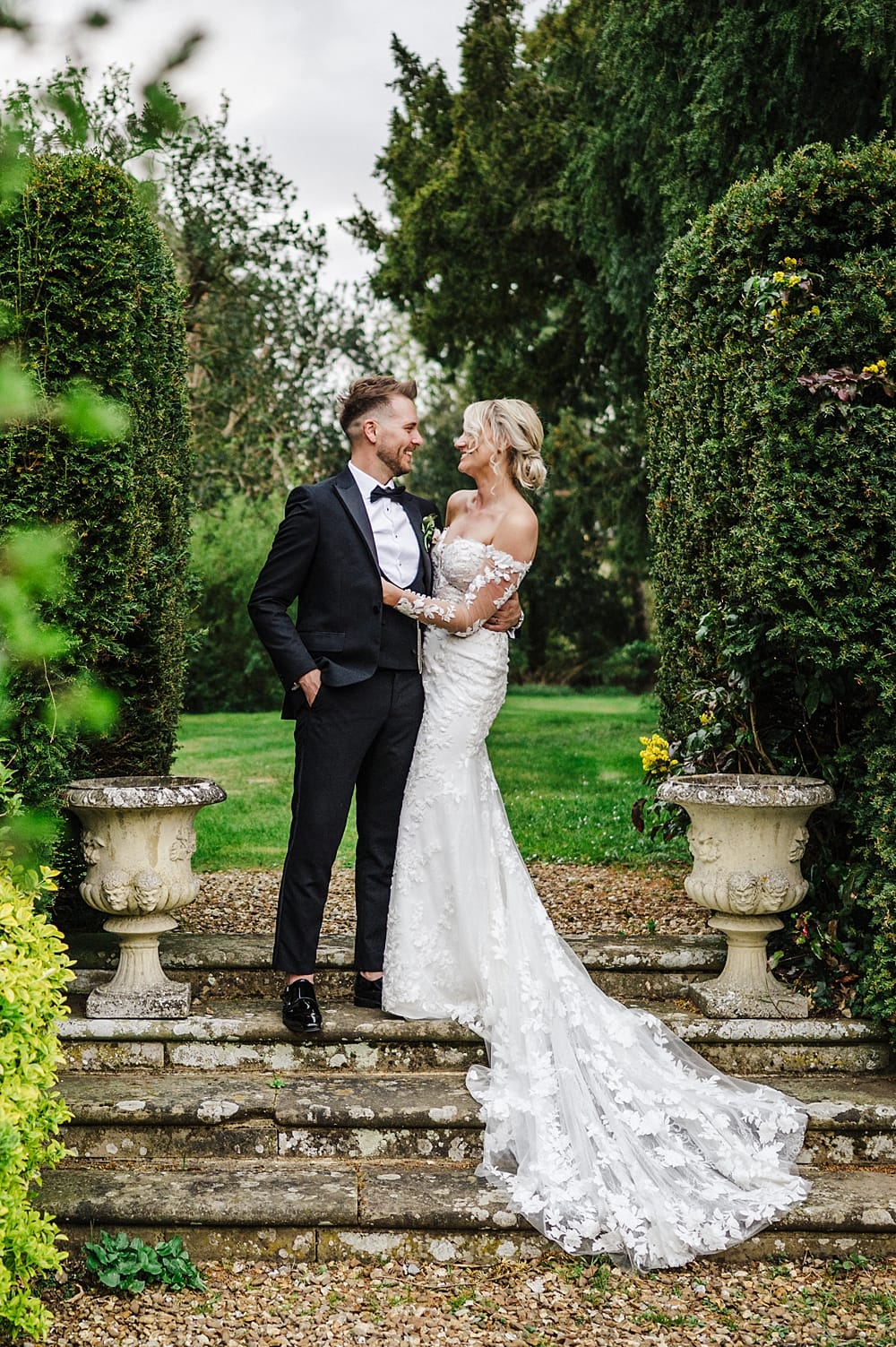 James & Melissa | Monochrome Wedding at Swynford Manor