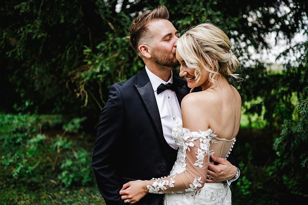 James & Melissa | Monochrome Wedding at Swynford Manor