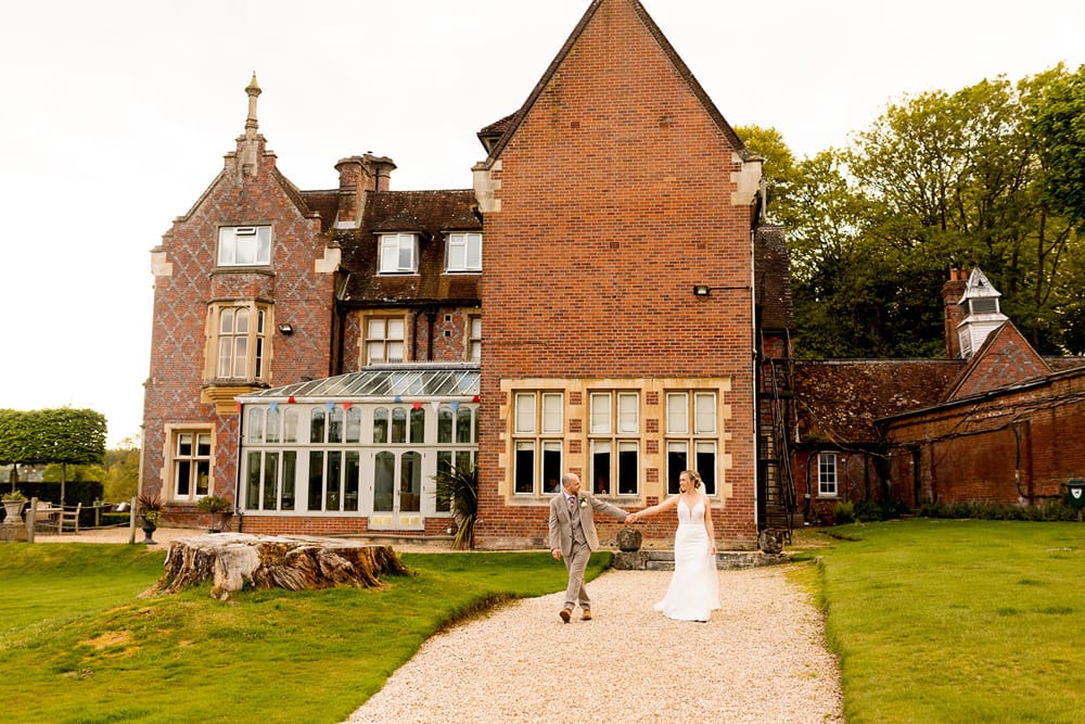 Emily & Jordan | New Forest Wedding at Burley Manor
