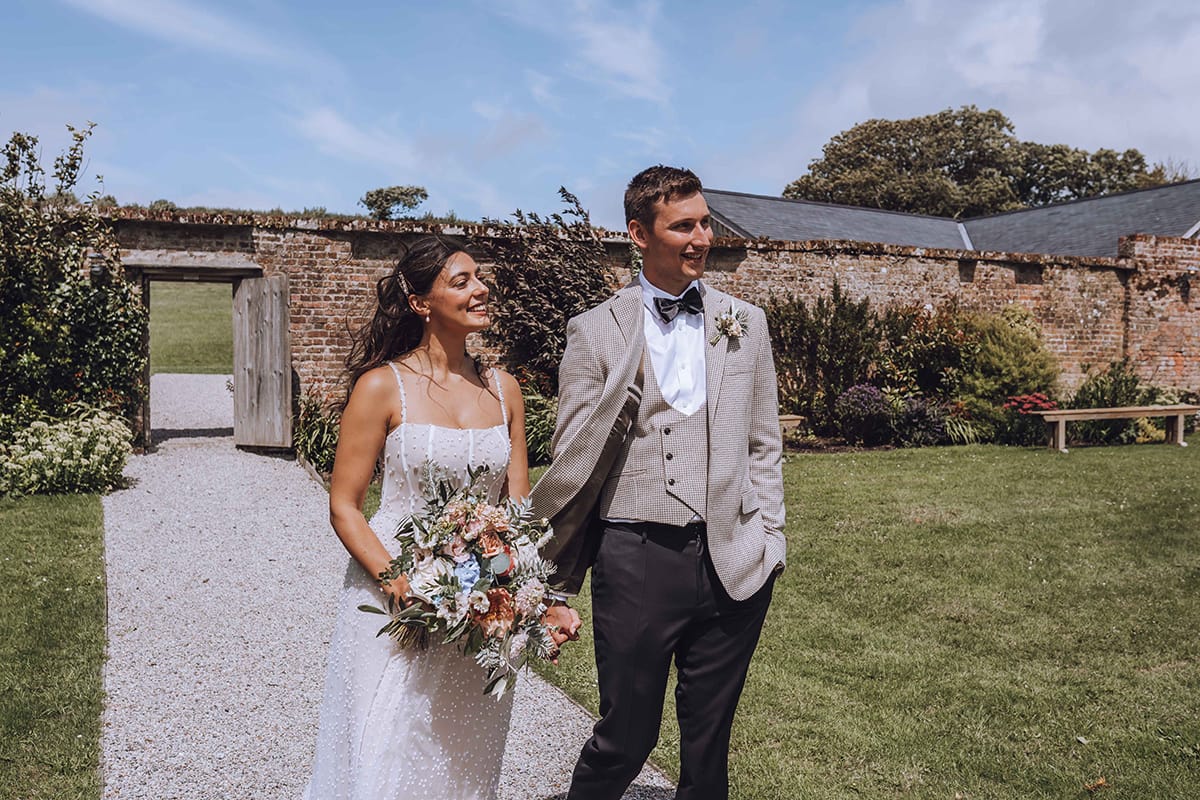Issy & Dom | Wedding at Launcells Barton, Cornwall