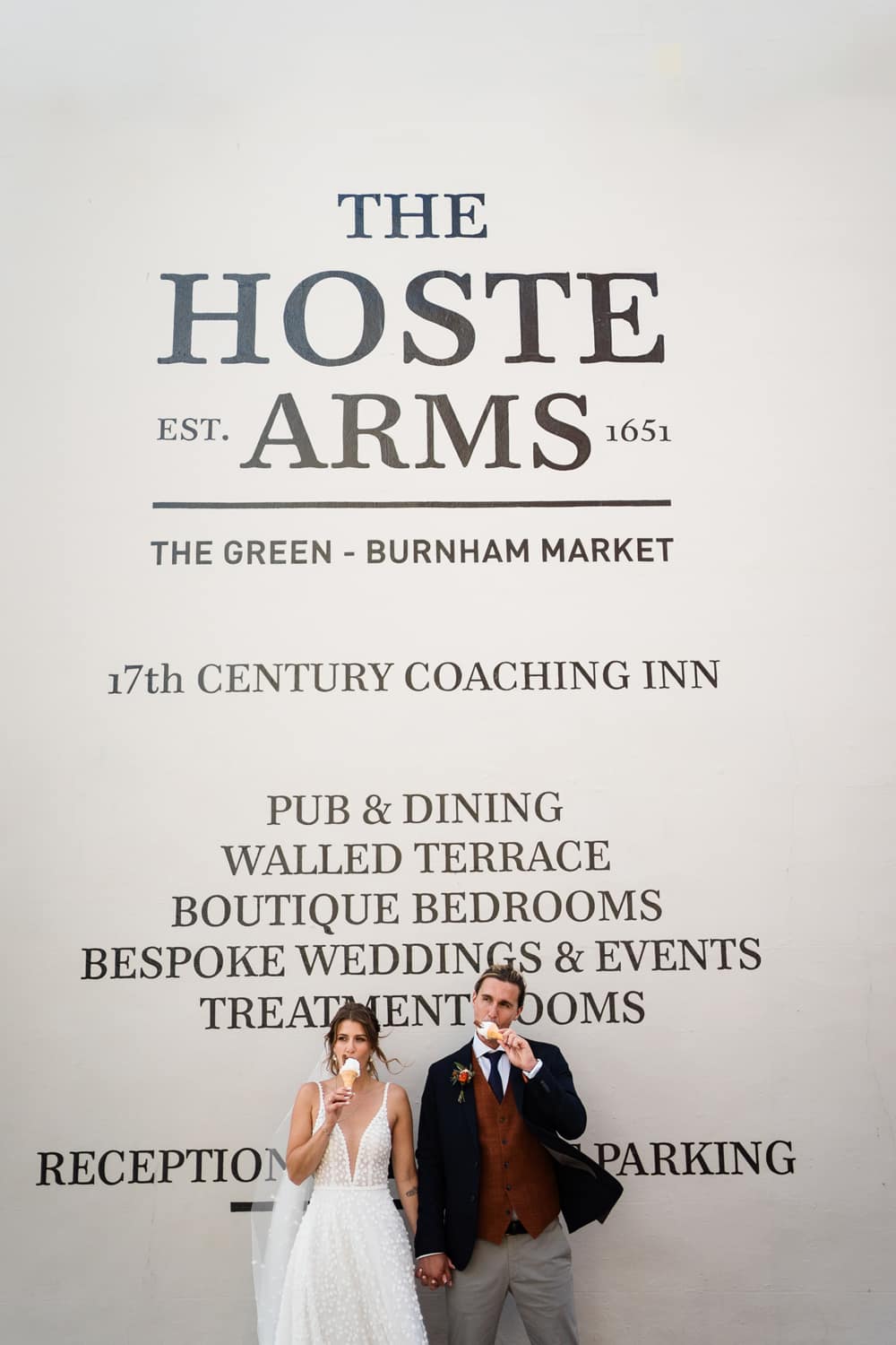 Harriet & Adam | Coastal Wedding at The Hoste Arms Norfolk