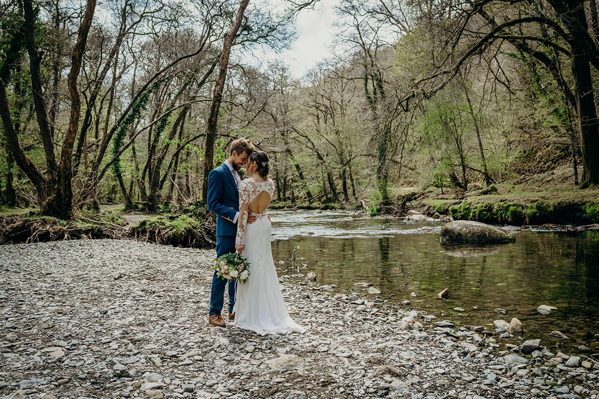 A Romantic Riverside Elopement at Ever After | Wedding Venue in Devon