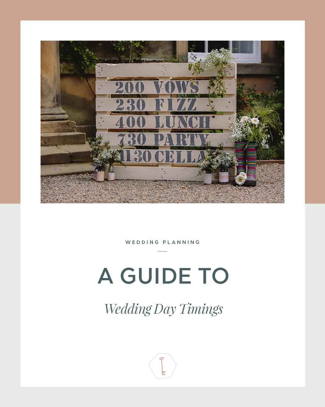A Guide to Wedding Day Timings and Order of the Day