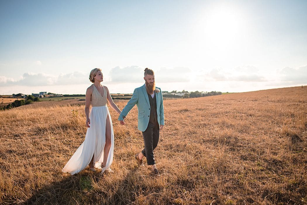 A Boho Marquee Venue with Blue Fizz Tents & Events