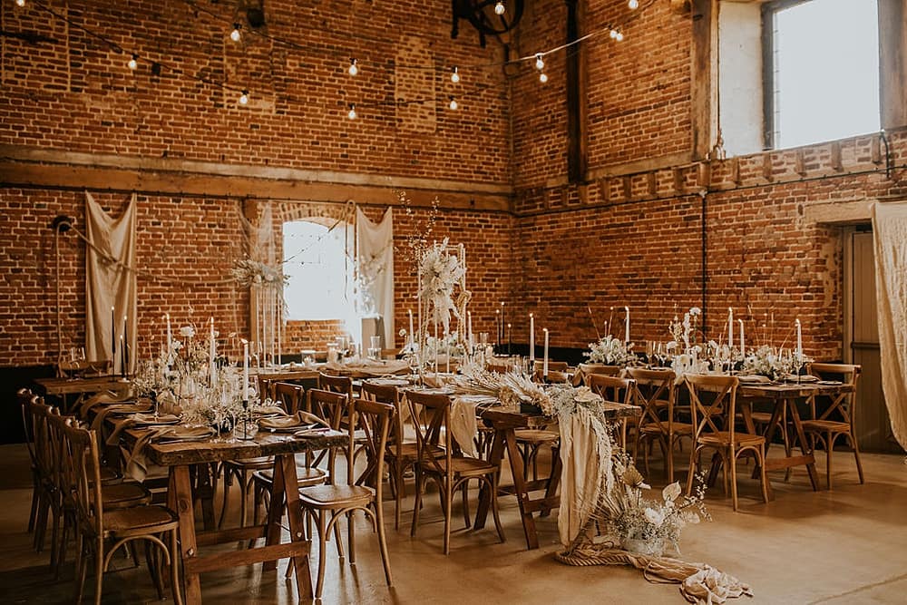 Bohemian Luxe Wedding Inspiration at Godwick Barn, Norfolk