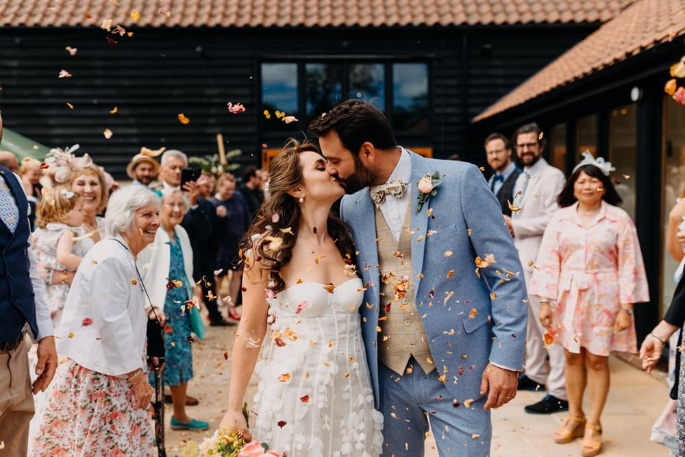 Stefi & James | Barn Wedding Inspiration at Bruisyard Hall Suffolk