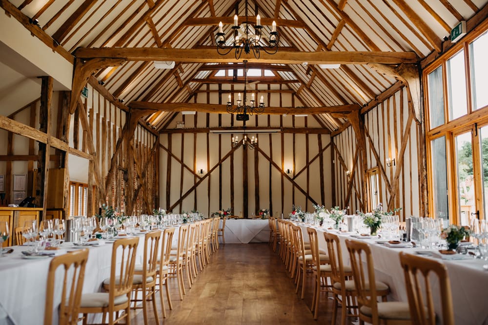 Stefi & James | Barn Wedding Inspiration at Bruisyard Hall Suffolk