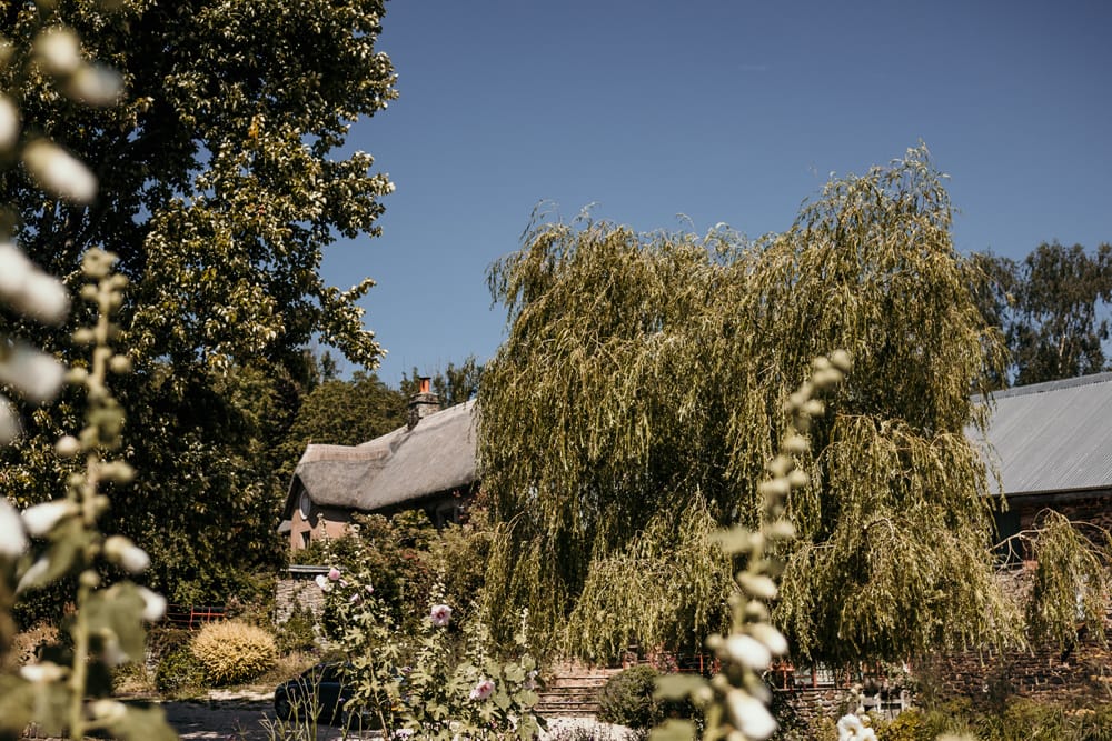 Hannah & Alex | Boho Inspired Garden Ceremony at Hayne Devon