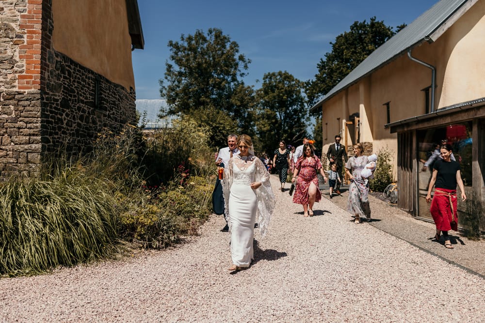 Hannah & Alex | Boho Inspired Garden Ceremony at Hayne Devon