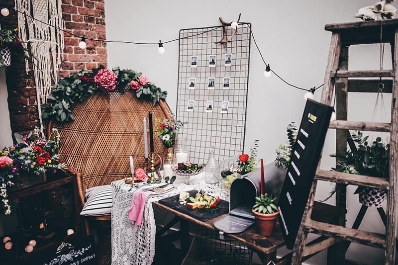 The Most Unusual Wedding Fair - Boho & Rustic Wedding Inspiration