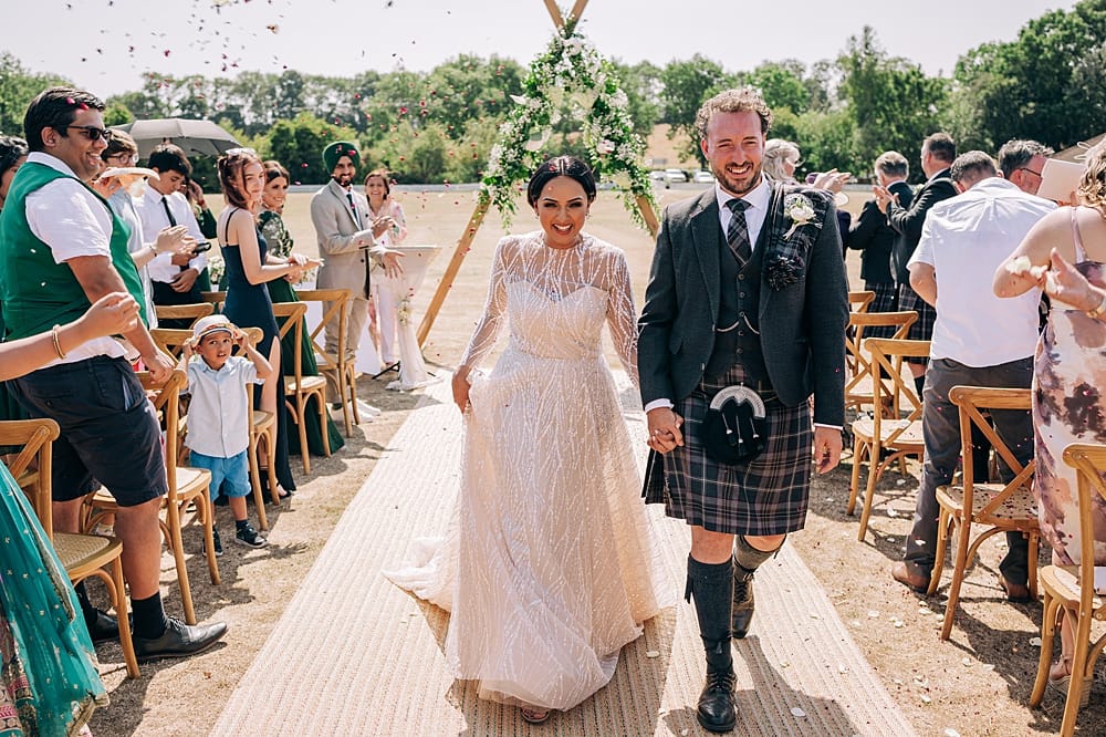 Kiran & Aidan | Bohemian Fusion Wedding with Sami Tipi