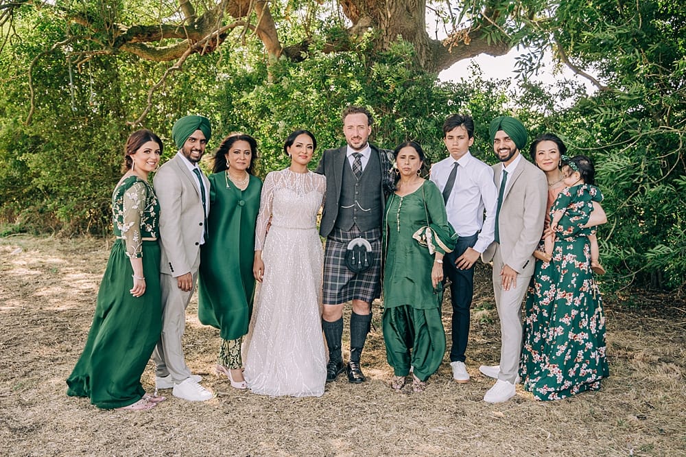 Kiran & Aidan | Bohemian Fusion Wedding with Sami Tipi