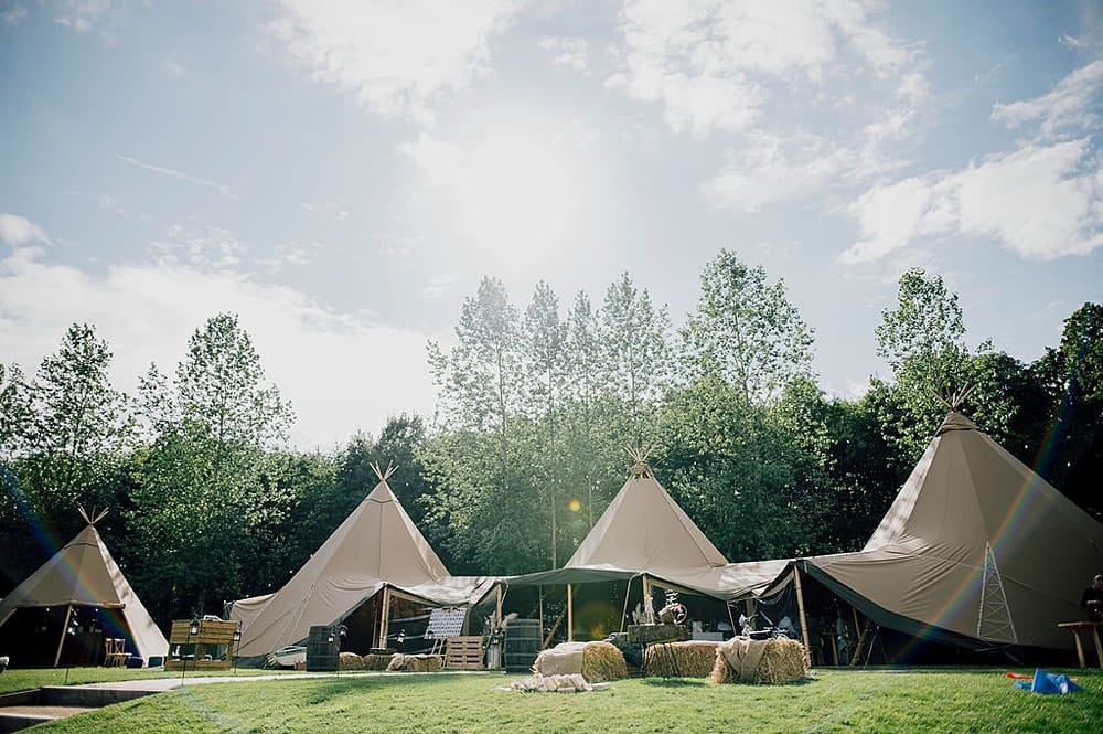 Caroline & Myles | Boho Wedding at Elmbridge Farm in Worcestershire