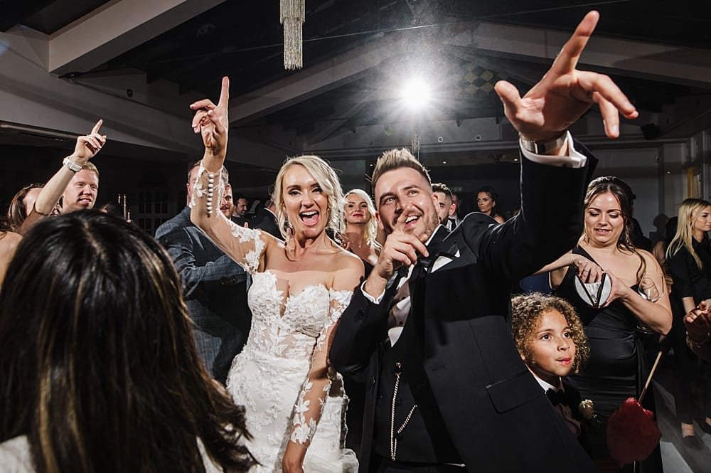 James & Melissa | Monochrome Wedding at Swynford Manor