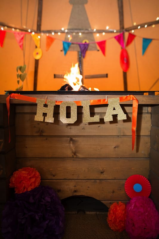 Festival Wedding Inspiration - Fiesta Fever World Inspired Tents!