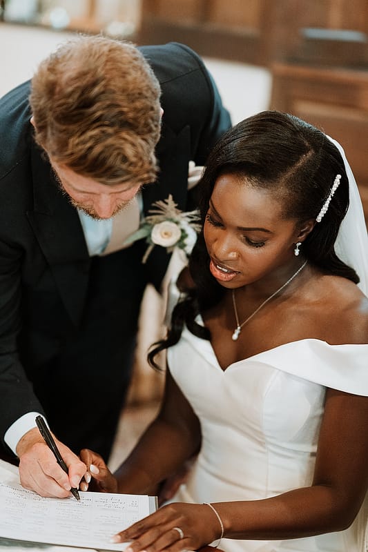 African + English Fusion Wedding at Grangefields