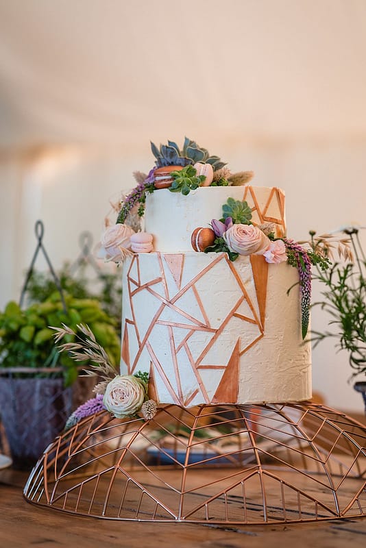 A Boho Marquee Venue with Blue Fizz Tents & Events