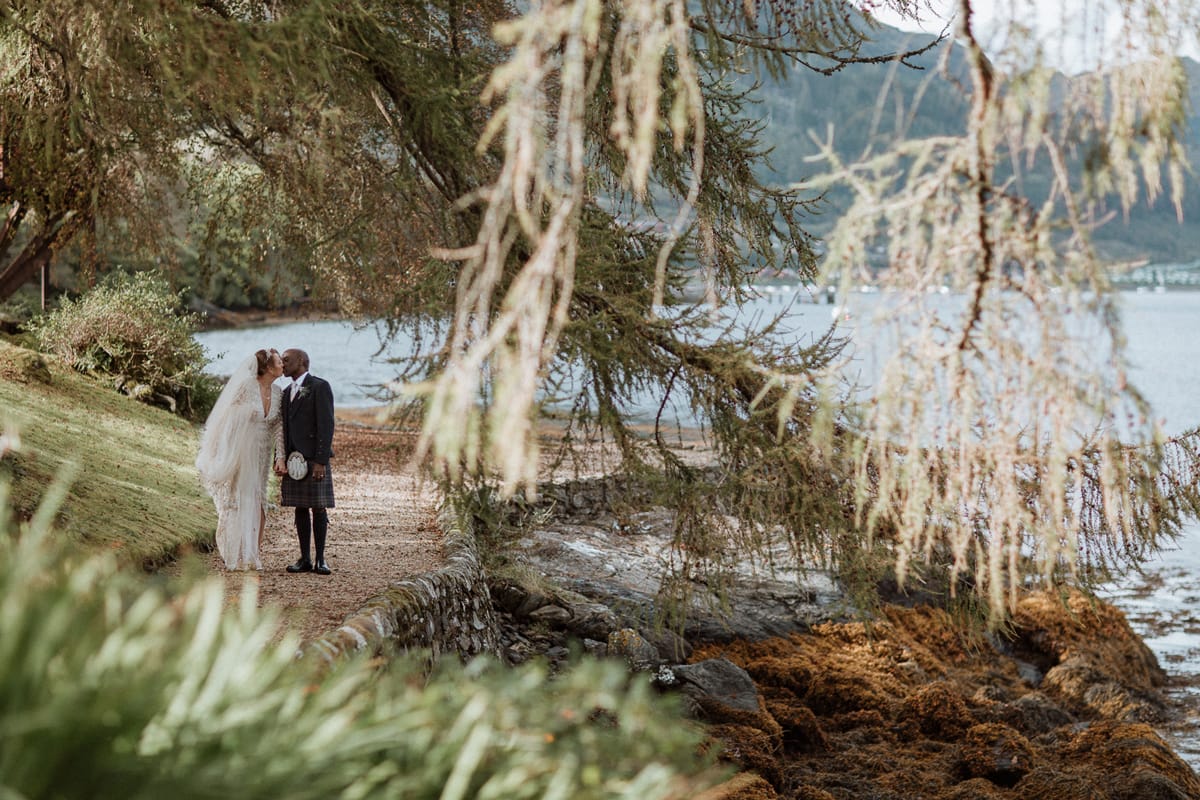 Destination Wedding in Scotland - Louise & Errol's Treehouse Wedding