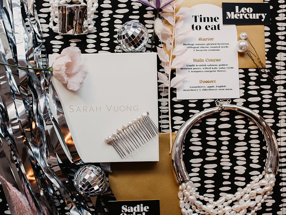 Modern City Wedding Inspiration | The Goldsmiths' Centre in London