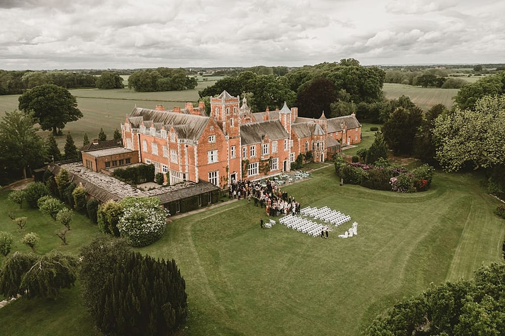 Lauren & Tom | Modern White Wedding at Thicket Priory
