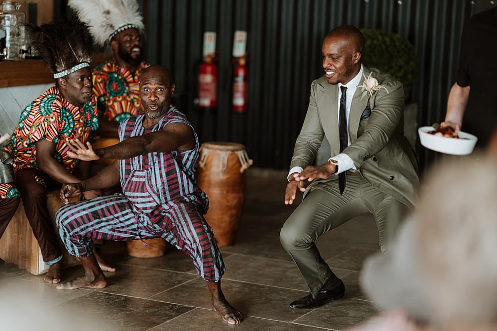 African + English Fusion Wedding at Grangefields