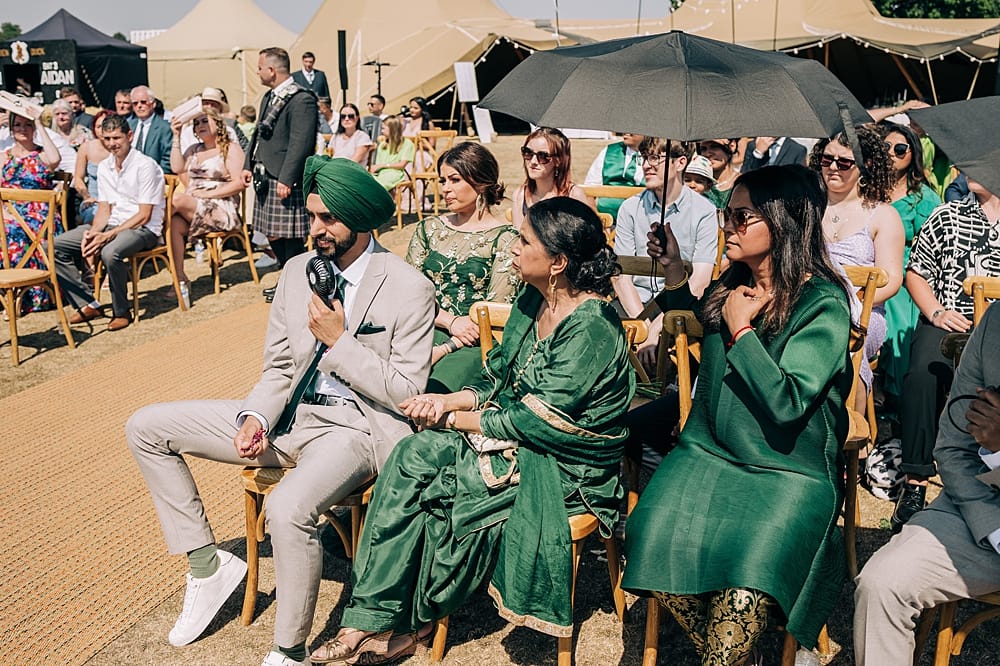 Kiran & Aidan | Bohemian Fusion Wedding with Sami Tipi