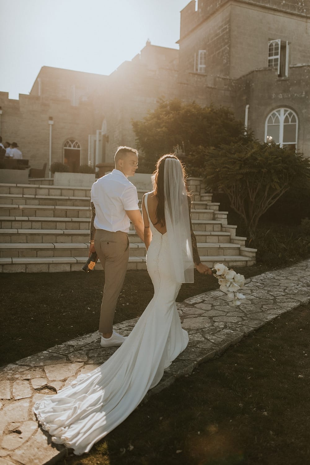 Jasmin & Jay | Rooftop Ceremony at The Penn in Dorset