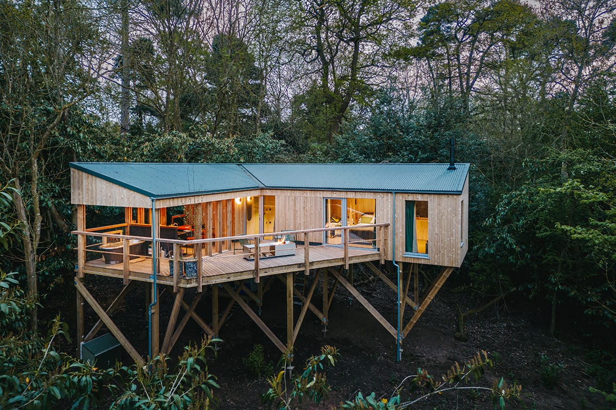 Rewild Things at Elmore Court | Treehouse Accommodation