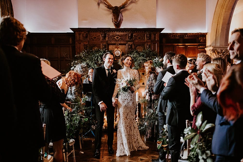 Tanya & Jake | A Magical Winter Wedding at Huntsham Court