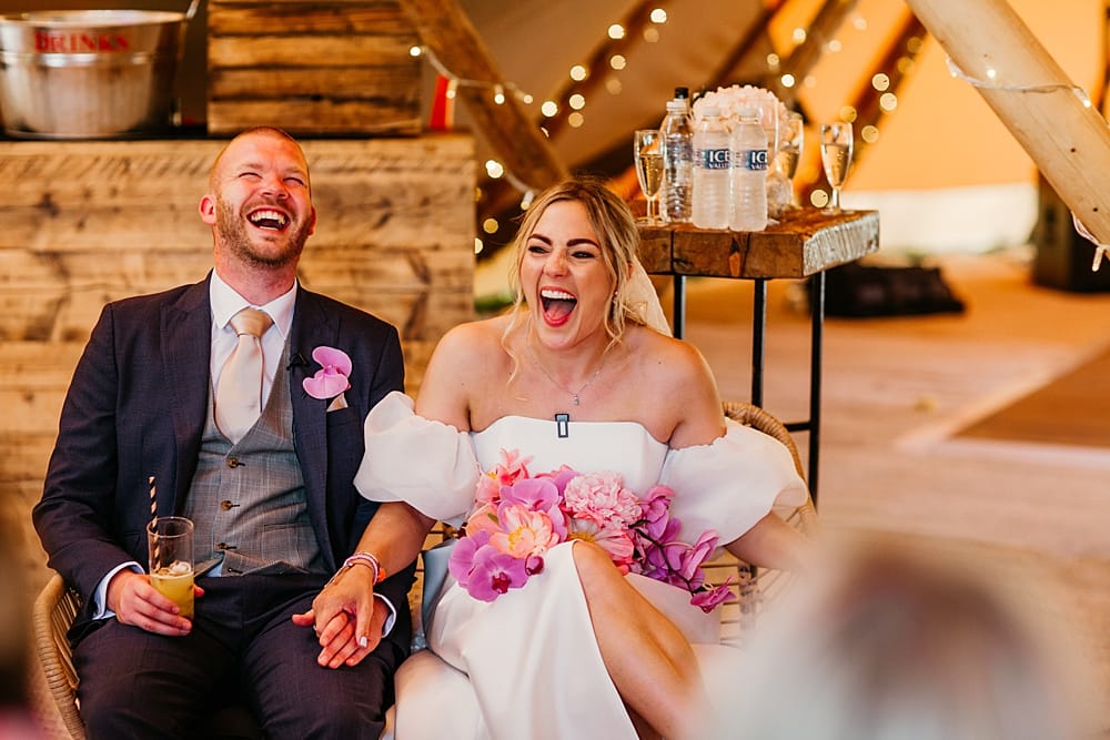 George & Alfie | Chilled Outdoor Sami Tipi Wedding
