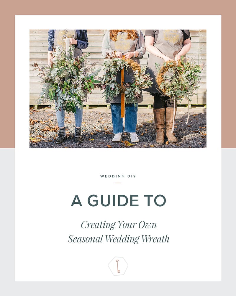 A Simple 3-Step Guide to Wreath-Making - Season Wedding Wreaths