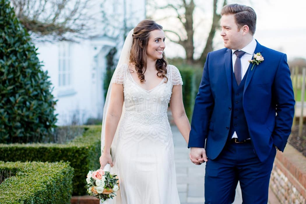 Winter Wedding at Southend Barns - West Sussex Wedding Venue