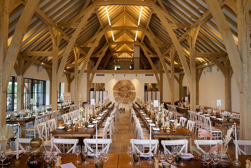 Simon & Lara | First Wedding at The Post Barn in Berkshire