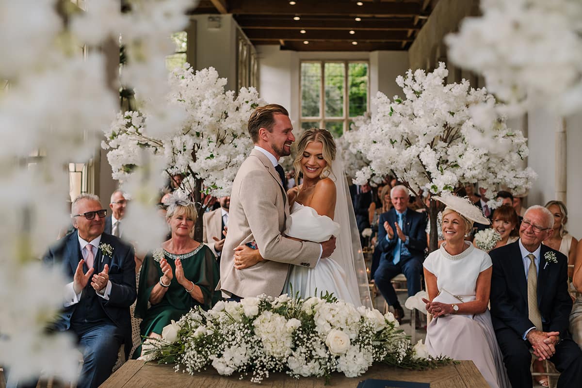 Harriet & Stuart's Blossom Romance at Highcliffe Castle