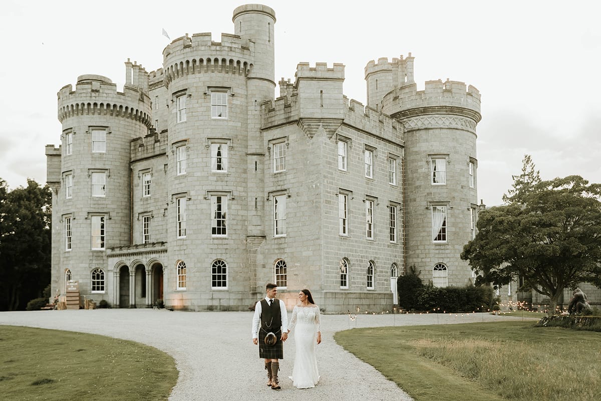 Elle & Stuart | A Scottish Marquee Wedding at Cluny Castle